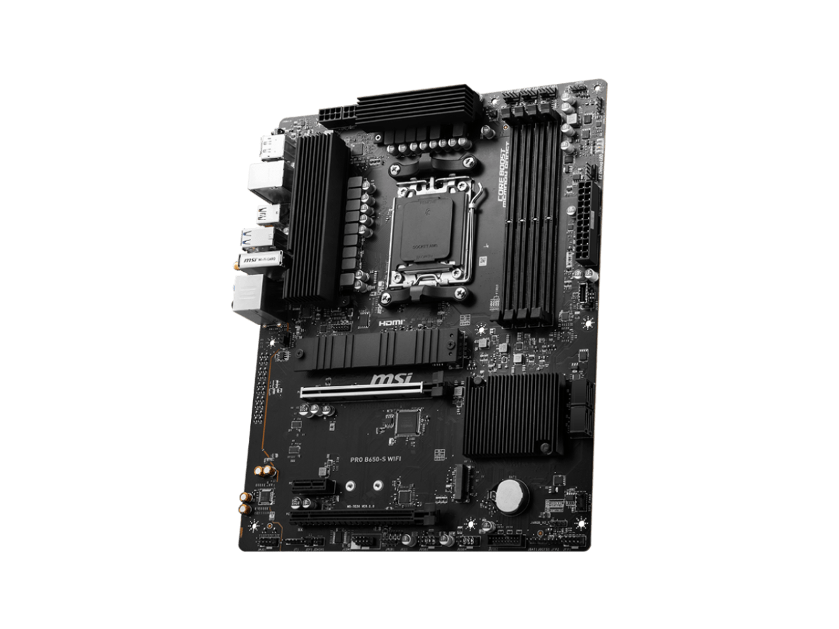 MSI PRO B650-S WIFI AM5 AMD B650 Ryzen 7000 DDR5 - Boom I.T. Group ...