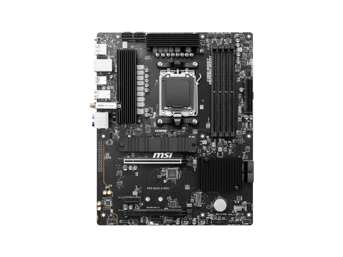 MSI PRO B650-S WIFI AM5 AMD B650 Ryzen 7000 DDR5 - Boom I.T. Group ...